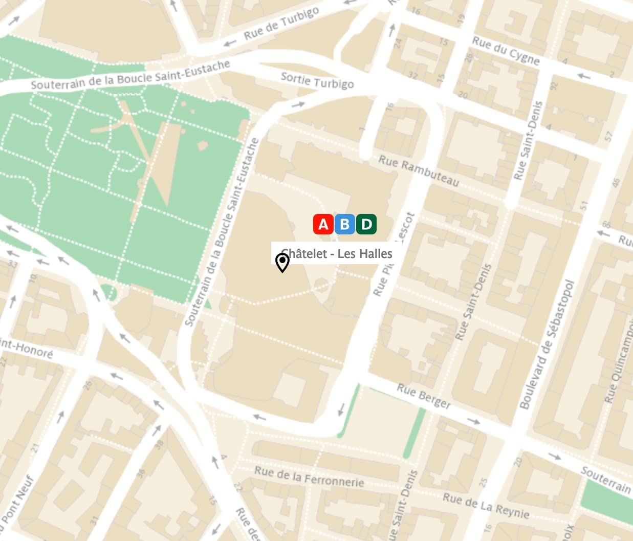 Châtelet - Les Halles | Qualité de l'Air